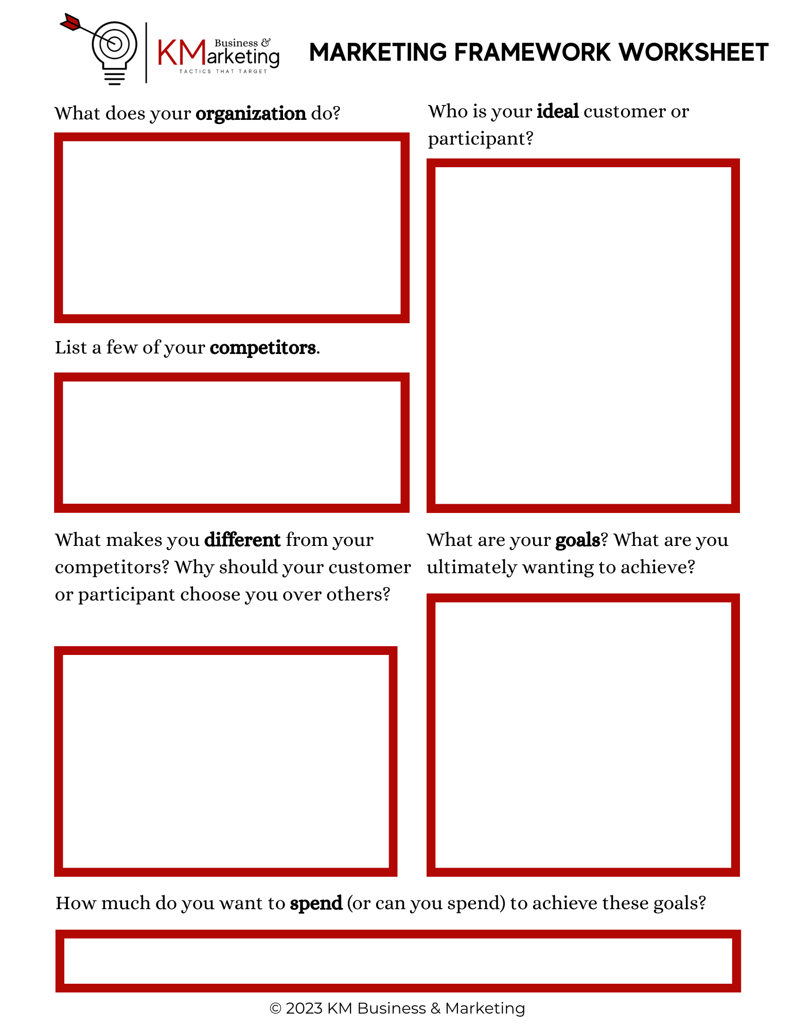 Why Market Your Business? - KM Business & Marketing